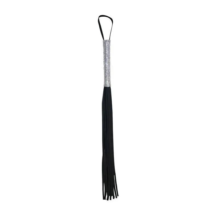 S&M Sparkle Flogger - Faux Leather Whip for Impact Play by Sportsheets ...